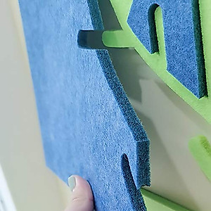 Creative Dolphin Wall Stickers, Children's Room Felt Photo Wall, Kindergarten Works Cork Board Display Board