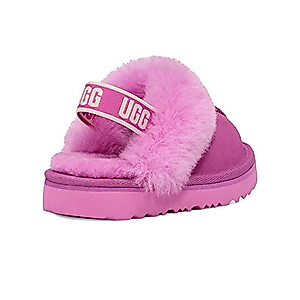 UGG Girls T FUNKETTE Slipper, Purple Ruby, 7 Toddler