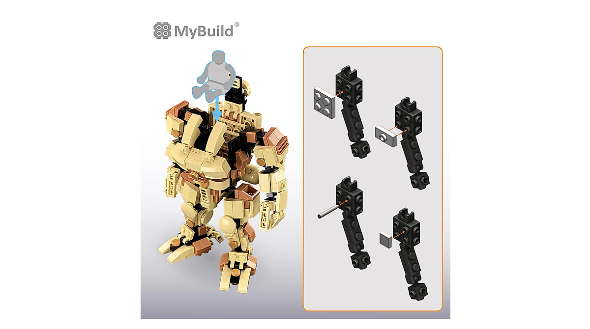 Build MyBuild Mecha Frame Titan: Ultimate Toy for Fans