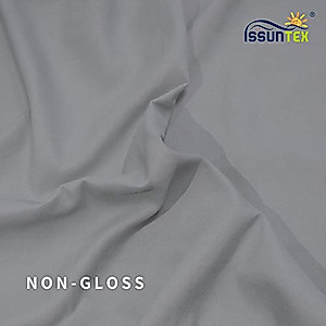 ISSUNTEX 6X9 ft Background Muslin Backdrop, Photo Studio, Collapsible High Density Screen for Video Photography and Television-Gray