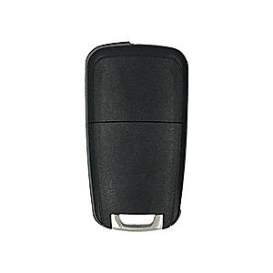 SEGADEN Remote Flip Key Shell Compatible with Chevrolet Buick GMC 5 Button Keyless Entry Remote Key Case Fob PG660D