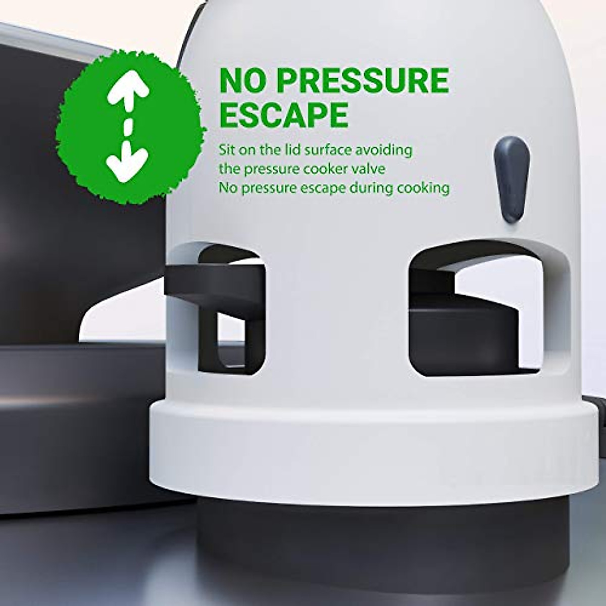 Pressure Release Diverter for Instant Pot, Sumille Silicone IP Steam Diverter Pressure Cookers Valve Accessory Compatible with Instapot Ultra, Smart, DUO, Duo Plus (Panda)