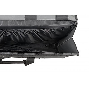 X-Port Professional Expandable Art Portfolio Case (20"x26"x6” expanded) for Artwork, Advertising, Photography, Foam Boards, Flat Screen Monitors & Presentation Displays – Top Loading with Rigid Sides