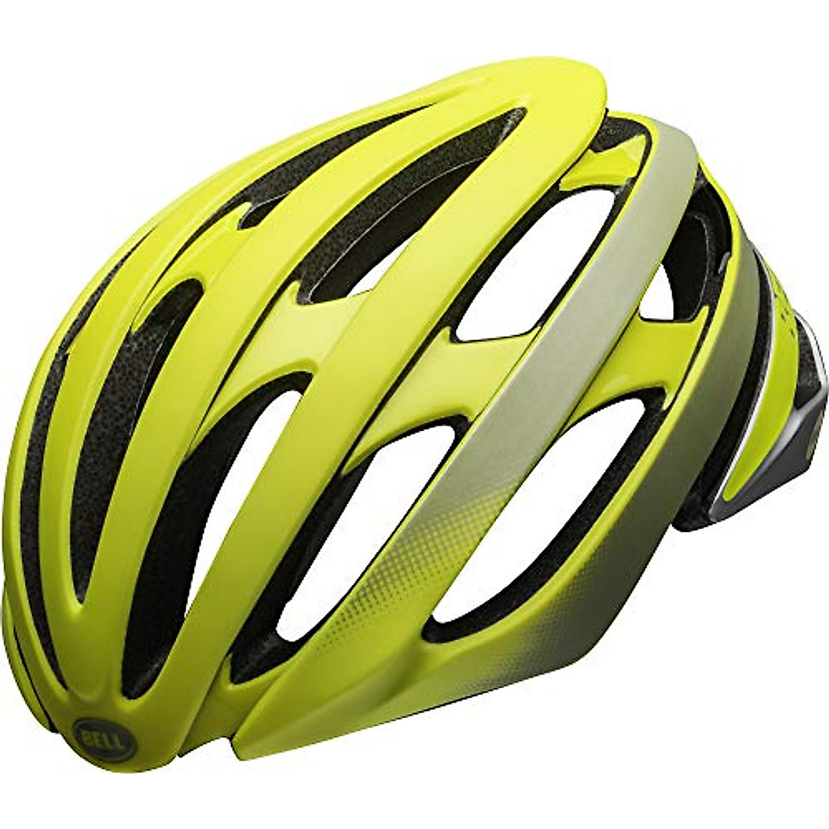 BELL Stratus Ghost MIPS Adult Road Bike Helmet - Ghost Matte/Gloss Hi-Viz Reflective (2023), Large (58-62 cm)