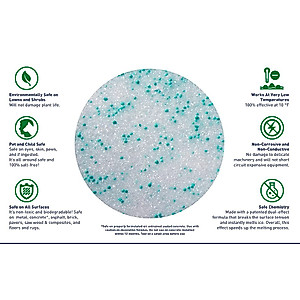 Safe Paw, Dog/Child/Plant Pet Safe Ice Melt with Traction Agent, 8lb, 100% Salt-Free/Chloride-Free, Non-Toxic, No Concrete Damage, Fast Acting, Lasts 3X Longer