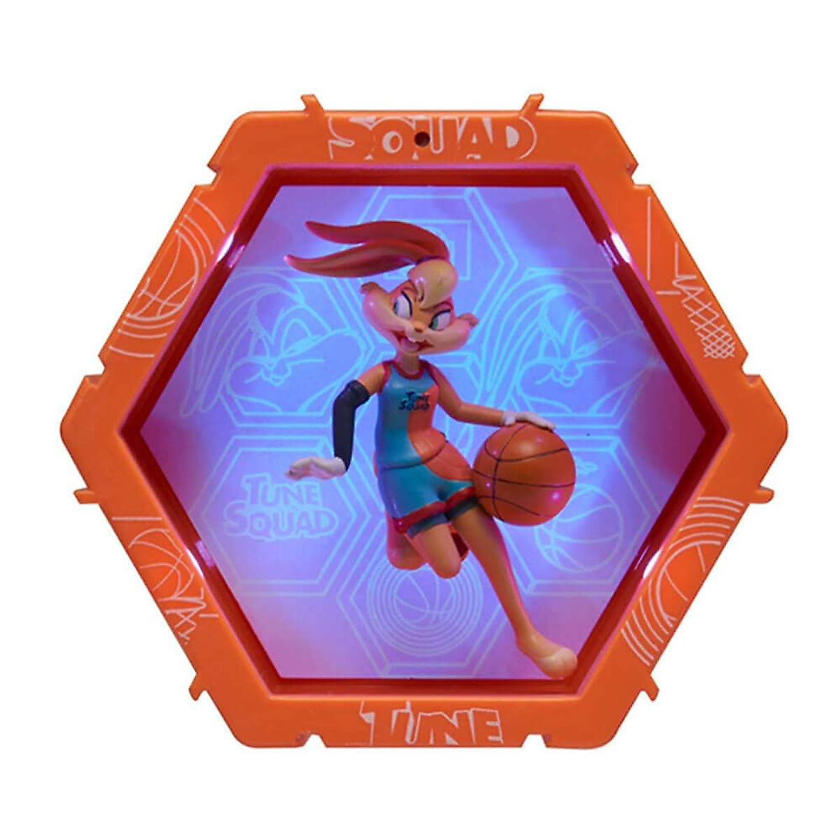 WOW! PODS Space Jam: A New Legacy - Lola Bunny | Light-Up Bobble-Head Figure | Official Warner Bros Collectables, Toys and Gifts for Boys and Girls, Aged 5+