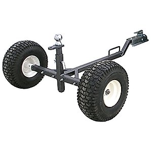 Tow Tuff TMD-800ATV ATV Weight Distributing Adjustable Trailer Dolly , Black
