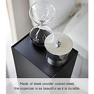 Yamazaki Home Organizer Steel | Toilet Paper Stocker, One Size, Black