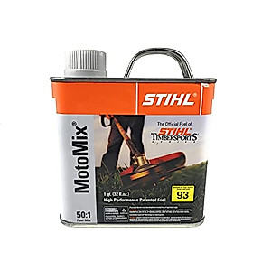 Stihl 7010 871 0203 Motomix 50:1 2 Cycle PreMix Fuel, Pack Of 4