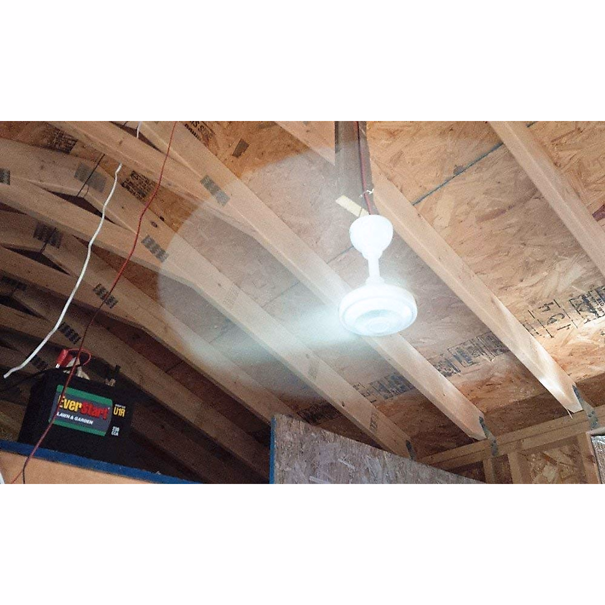 12V Ceiling Fan With Switch Camping Fans For Tent DC 19.7" inch Outdoor Portable Hanging Fans Canopy