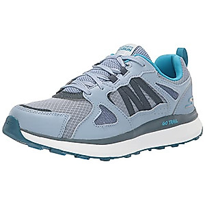 Skechers Women's GO Run Adventure Sneaker, Blue, 8.5