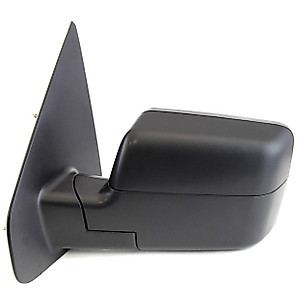 Kool Vue Left Power Heated Door Mirror Compatible With Ford F-150 2004-2006 With Signal Light Textured Crew Cab & Extended Cab, New Body