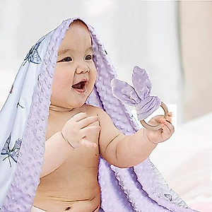 Baby Blankets for Boys Girls Soft Minky Blanket for Newborn Infant Toddler Used for Crib Stroller Nursery (Butterfly)