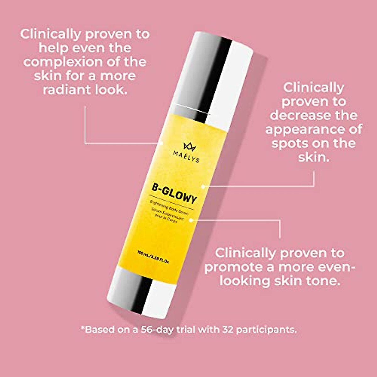 MAËLYS B-GLOWY Brightening Body Serum