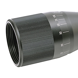 Hammers 3-9x32AO Air Rifle Scope with One-Piece Mount,Black