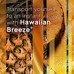 Glade Candle Jar, Air Freshener, Hawaiian Breeze, 3.4 oz, 2 Count