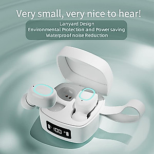 BRANTIZE Wireless Earbuds Bluetooth Headphones 50Hrs Playtime, with Built in Noise Cancellation Mic with Charging Case, Headphones with 5.3 Stereo Sound, Waterproof Ear Buds for iPhone and Android