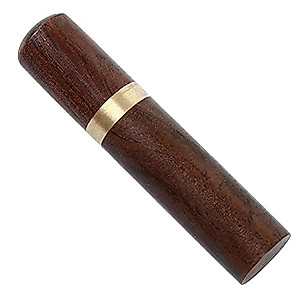 Bayetss Ebony Hand Needle Box Sewing Needles Storage Tube for Storing Needles,Ebony