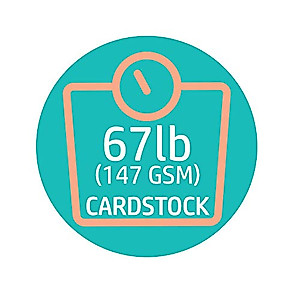 Springhill 8.5” x 11” Blue Colored Cardstock Paper, 67lb Vellum Bristol, 147gsm, 250 Sheets (1 Ream) – Premium Lightweight Cardstock, Vellum Printer Paper with Textured Finish – 026000R