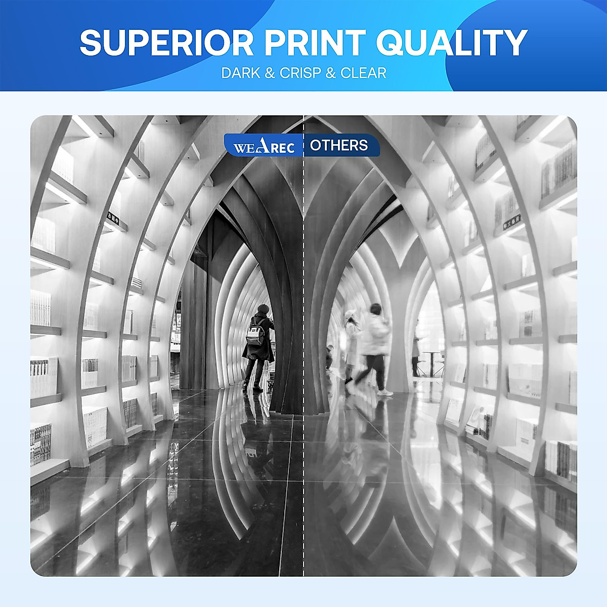 WEAREC Compatible TN760 Toner Cartridge and DR730 Drum Unit Replacement for Brother DR730 DR 730 TN-760 TN730 work with MFC-L2750DW HL-L2350DW DCP-L2550DW Printer (2 Toners, 1 Drum Unit, 3-Pack)