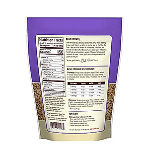 Bobs Red Mill Cereal 8 Grain Gluten Free, 27 oz