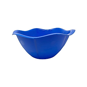 Plastic Serving Bowls for Parties (13inch Diameter - Set of 4), Chip Bowls for Parties, Popcorn Bowls, Plastic Bowls for Parties, Candy Bowls, Large Plastic Bowls