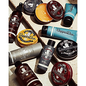 Dapper Dan Heavy Hold Pomade for Men, Strong Hold and High Shine Mens Hair Styling Product, Oil Based, Water Soluble, Liquorice and Vanilla Scent, 2 x 100 ml