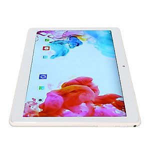 Dpofirs 10.1in Tablet for 5.1, Tablet PC 1GB RAM 16GB ROM with IPS Touch Screen Dual Camera Octa Core, 3G WiFi Tablet Computer 6000mAh Battery, Kids (US Plug)