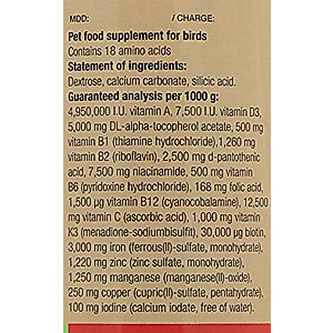Nekton R Enhances Red Color in Birds, 150gm