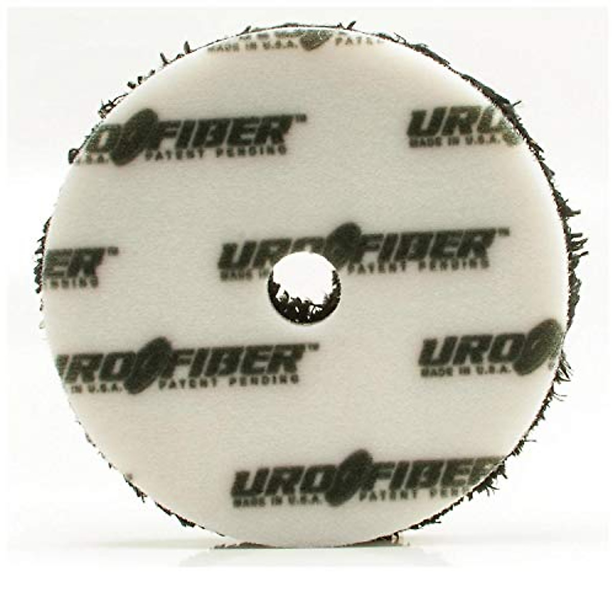Buff and Shine URO-Fiber Microfiber Pad for Car Compounding, Cutting, Buffing, Waxing, and Polishing - Compatible with Long-Throw, High-Action, Dual-Action, and Random Orbital Polisher - 6 in (1 Pad)