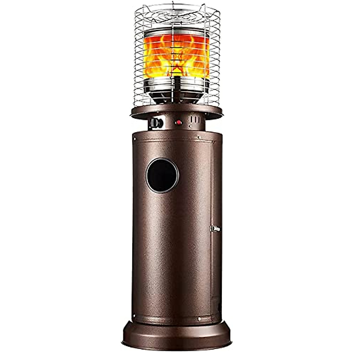 Haieshop Outdoor Patio Heater Outdoor Infrared Heater 48000 BTU Propane Patio Heater Outdoor Standing Heater with Auto Shut Off & Tip-Over Protection, for Garden Wedding Dinner Party 820