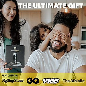 The Beard Club Mens Grooming Kit & PT45 Beard Trimmer for Men - Professional Cordless Electric Beard Hair & Moustache Trimmer, Straight Razor, Beard Shampoo, Balm, Beard Brush & Comb - Beard Kit Gift