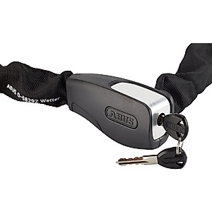 ABUS Chain Lock Steel-O-Chain 8807K - Bicycle Lock Made of Hardened Steel - ABUS Security Level 8