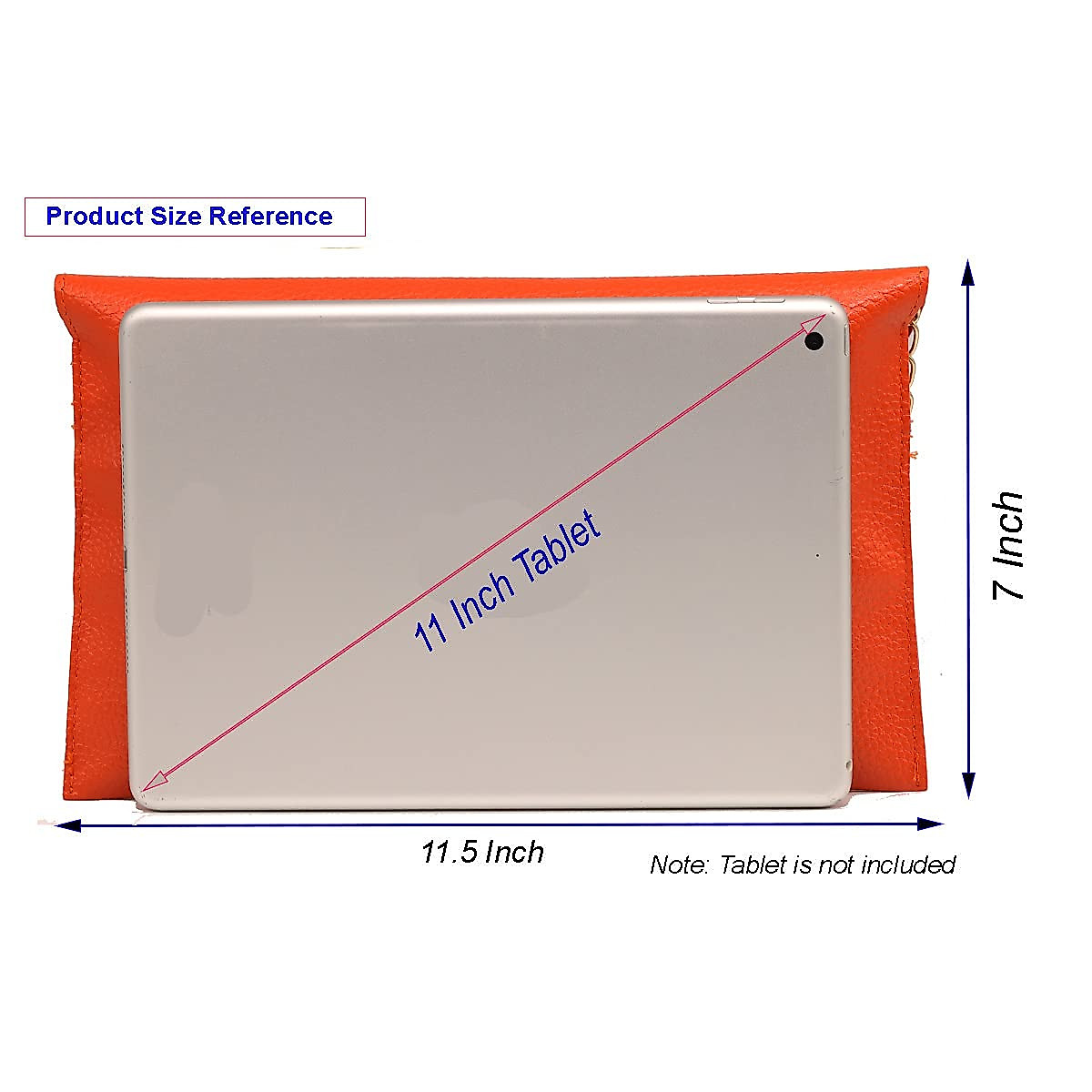 Amaze Fashion Women Handbag Shoulder Bags Envelope Clutch Crossbody Satchel Purse Tote Messenger Leather Lady Bag (Orange)