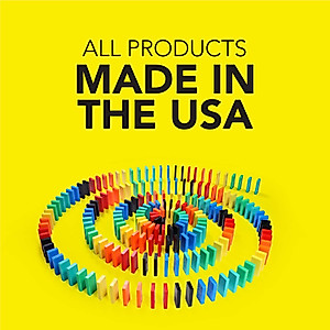 Bulk Dominoes Mini Domino Kit | Dominoes Set, STEM STEAM Small Toys, Family Games for Kids, Kids Toys and Games, Building, Toppling, Chain Reaction Sets (Master)