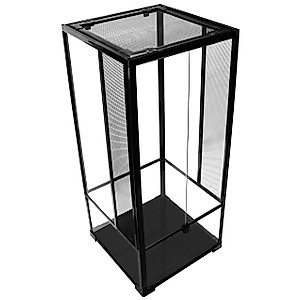 Carolina Custom Cages, BDH 18Lx18Wx42H Bio Deep Hybrid Terrarium; Easy Assembly
