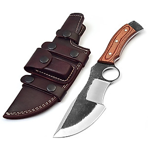 Poshland TR-2153 Custom Handmade high Carbon Steel Tracker Knife - …