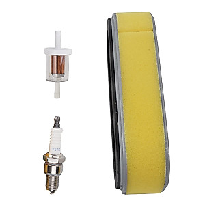 SGBTB Air Filter Spark Plug for Honda GXV120 GV200 HR194 HR195 HRA214 HRA215 HRC215 HR21 Lawn Mower 17210-ZE6-505 17210-ZE6-003