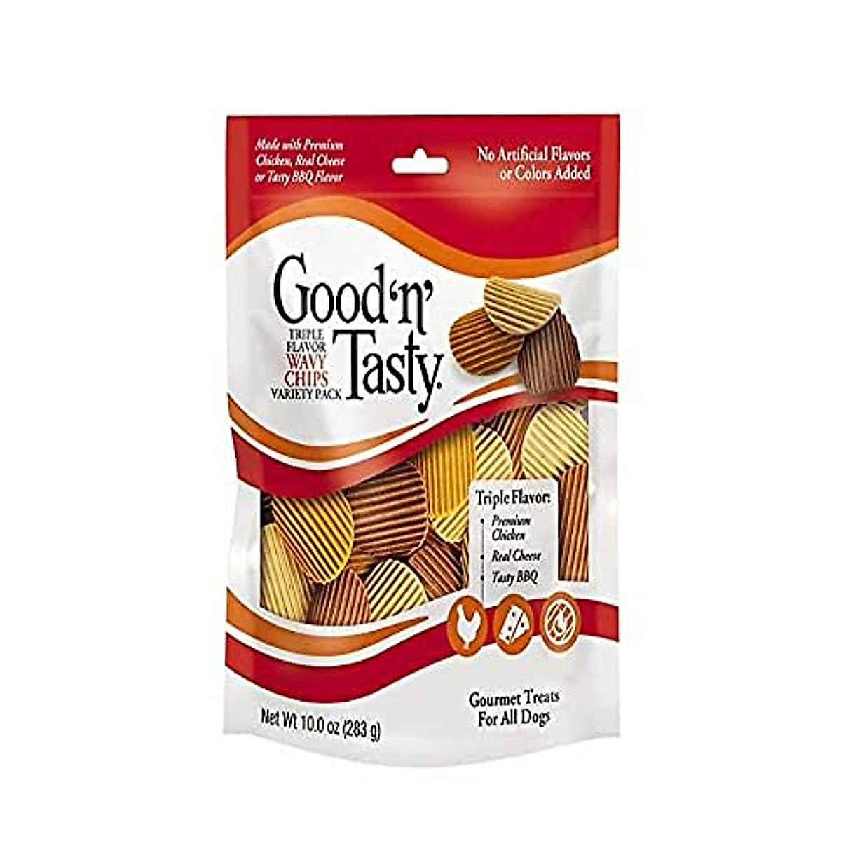 Good'n'Fun GNT Trip Flavor Wavy Chips 3-12/10OZ (F)