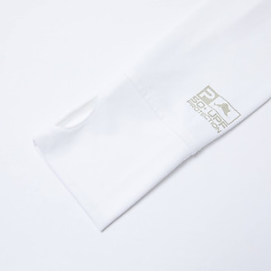 PELAGIC Women's Aquatek Island Time Hooded Fishing Shirt, Long Sleeve, UPF 50+ Protection, Ultra Soft Feel Water and Stain Repellent,