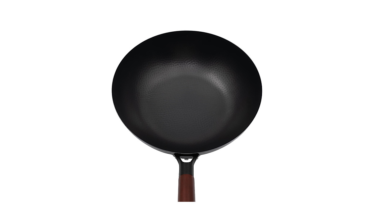 Welsteepse 13in Carbon Steel Wok Pan - Versatile & Durable