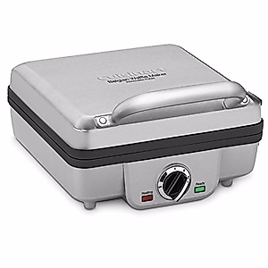 Cuisinart WAF-300 Belgian Waffle Maker with Pancake Plates (Renewed)