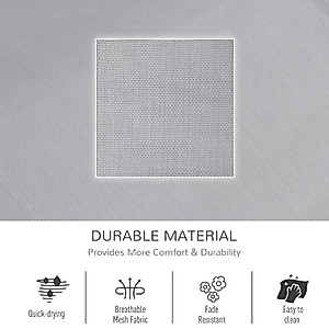 Outsunny Outdoor Rocking Chair, Chaise Lounge Pool Chair for Sun Tanning, Sunbathing, a Rocker with Side Pocket, Armrests & Pillow for Patio, Lawn, Beach, Gray