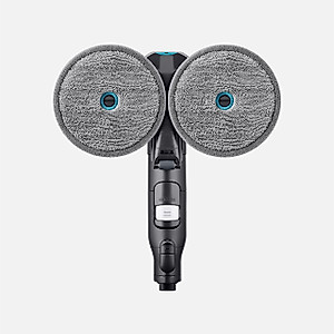 SAMSUNG BESPOKE Jet Spray Spinning Sweeper Brush Tool Accessory Part for Cordless Stick Vacuum Cleaner, Dual Spin Mop Pads for Cleaning Hard Floors, VCA-WBA95/AA