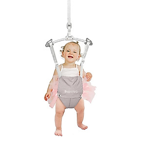 Baby Door Jumpers and Bouncers Exerciser Set with Door Clamp Adjustable Strap for Toddler Infant 6-24 Months…