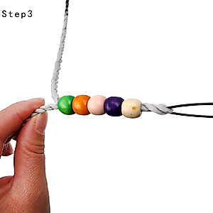 Hair Tool Plastic Quick Beader for Loading Beads Ponytail Maker Styling Tool (8 Pcs,7 Colors)