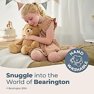 Bearington Collection Bubsy Brown Plush Teddy Bear Stuffed Animal, 16 Inch