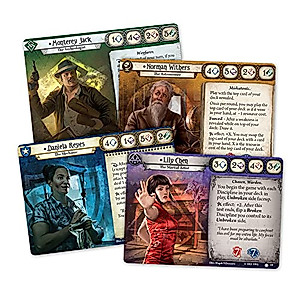 Fantasy Flight Games Arkham Horror The Card Game Edge of The Earth Investigator Expansion - Unleash New Terrors! Lovecraftian Cooperative LCG, Ages 14+, 1-4 Players, 1-2 Hour Playtime, Made