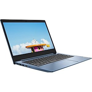 Lenovo IdeaPad 1 14ADA05 82GW009VUS 14" Notebook - Full HD - 1920 x 1080 - AMD Athlon Silver 3050e Dual-core (2 Core) 1.40 GHz - 4 GB RAM - 128 GB SSD - Ice Blue - AMD Chip - Windows 11 Home in S
