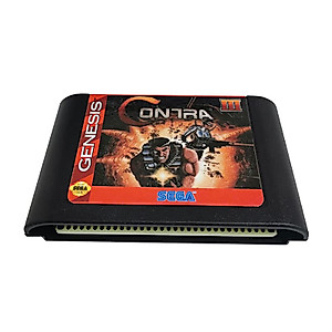 Contra 3-Electronic Games 16 BIT MD game Card For PAL And NTSC Version